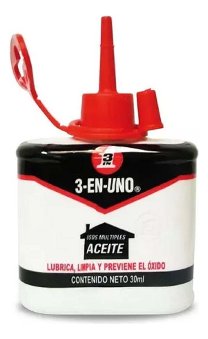 Aceite Multiusos 3 En 1 Lubrica,limpia,previene 30ml - Tyt - TYT ...